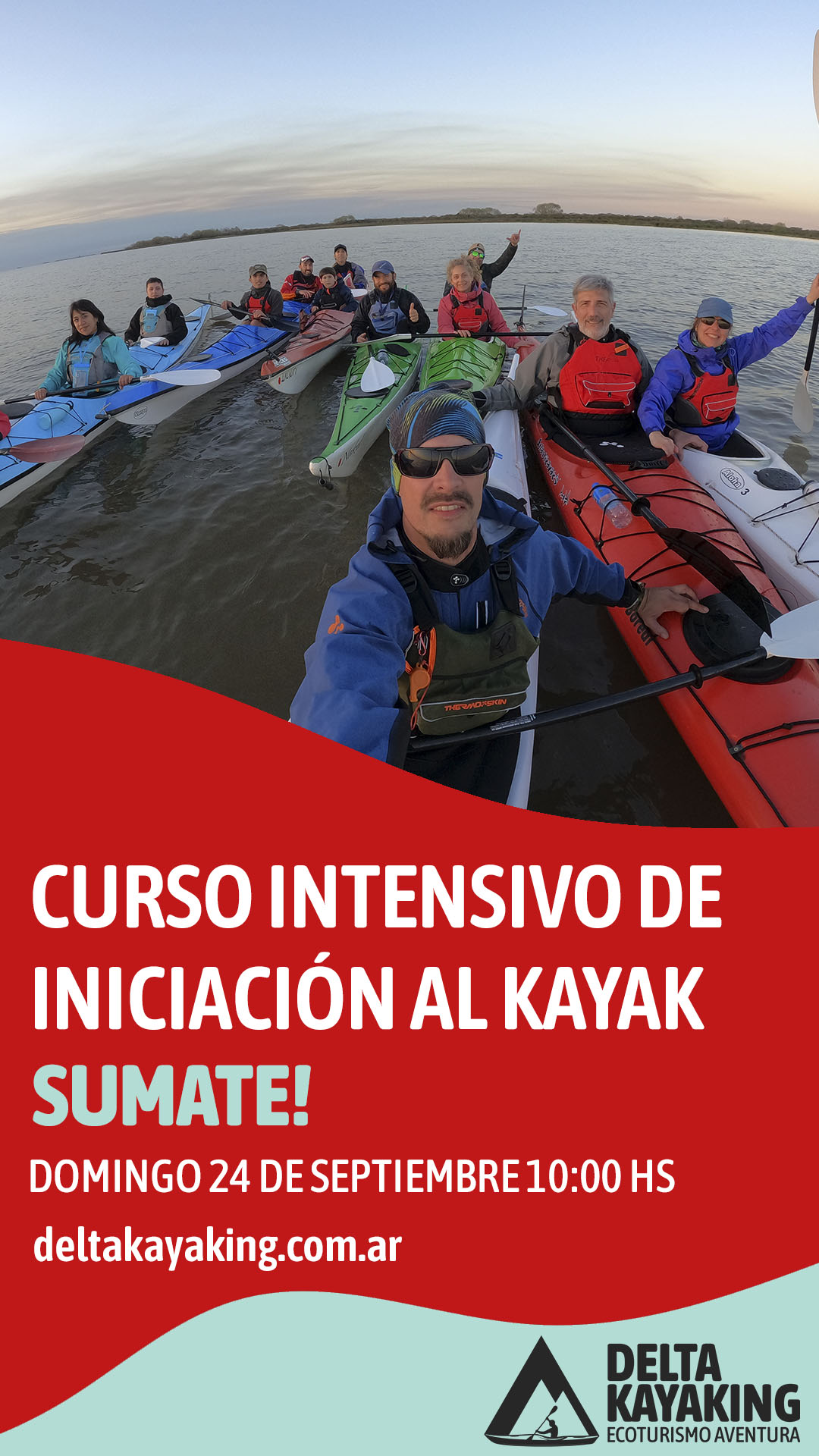 Delta Kayaking - Ecoturismo aventura - Escuela de kayak travesía